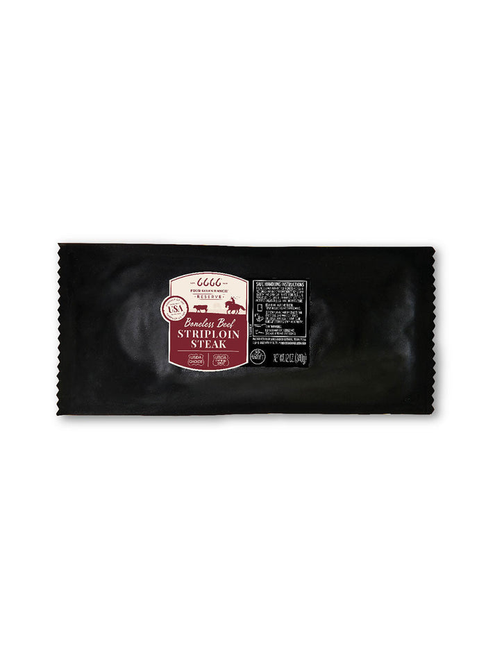 Buy Reserve Striploin Steak Online | Four Sixes® Ranch Brand Beef