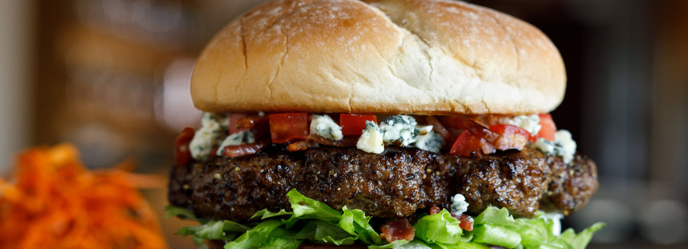 “The Wedge” Prime Rib Burger – Four Sixes® Ranch Brand Beef
